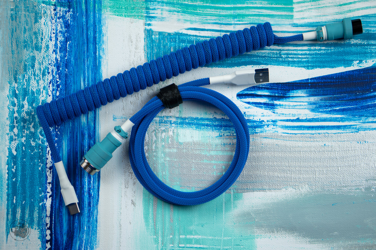 DCS Blue Moon Mechanical Keyboard Collaboration Cable | Bear Cable Co ...